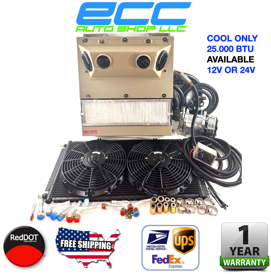 HUMVEE A/C Air Conditioning KIT R-2400-0 RD-2-4369-1 25.000 BTU 2½ OUT ...