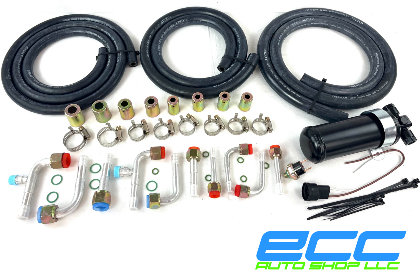 Universal Air Conditioning Kit Under Dash 450-000 DDCL H/C 12V – ECC ...